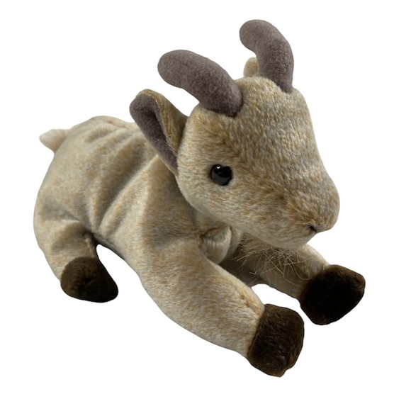 Ty | Toys | Vintage 999 Ty Beanie Babies Goatee The Goat Plush Toy ...